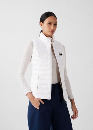 Jott Doudoune l&eacute;g&egrave;re sans manches Blanc Seda - Taille XXL