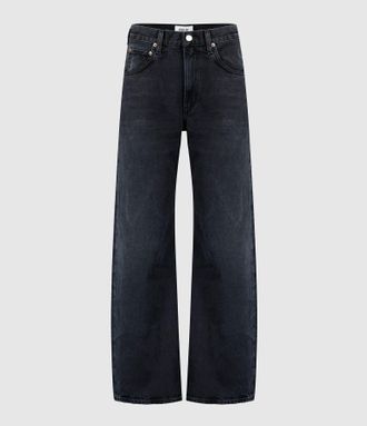 A Gold E Jean Low Curve Black Tar