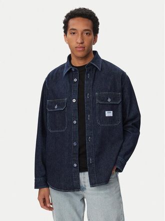HUGO BOSS Jeanshemd Ebolt 50556349 Dunkelblau Oversize