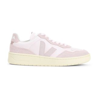 Veja V-90 Leder Sneaker - - Shoes - Damen - Wei&szlig; - 37 EU