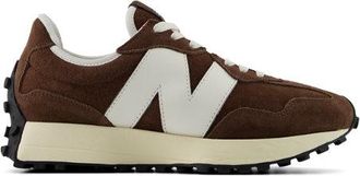 New Balance Damen 327 in Braun/Beige, Leder, Gr&ouml;&szlig;e 36.5