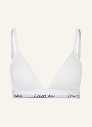 Calvin Klein Triangel-Bh Icon Cotton Modal weiss