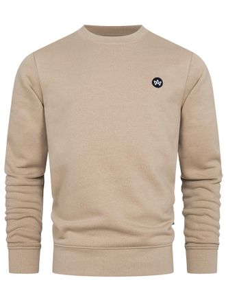 Kronstadt Herren KSLars Organic Sweatshirt mit Rundhalsausschnitt | Sweater Pullover für Männer Chinchilla, XXL