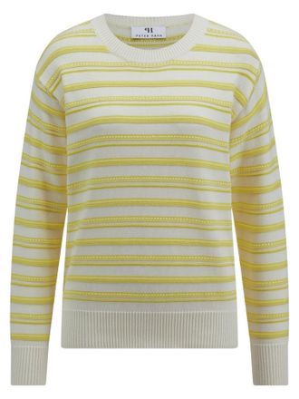 Peter Hahn Rundhals-Pullover Peter Hahn weiss