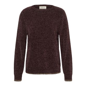 Cream Maille col rond - Femme - Pulls - Brun - Taille: 44 FR