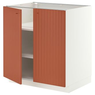 IKEA METOD Unterschrank m B&ouml;den/2T&uuml;ren