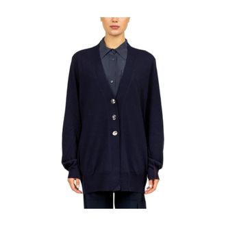 Liviana Conti Blaues Array Top - - Knitwear - Damen - Blau - S