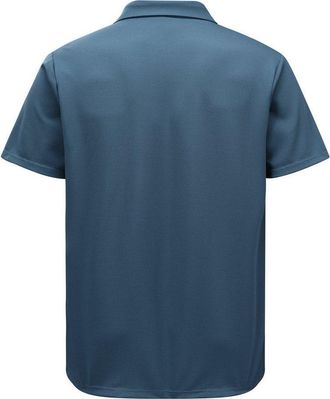 AlltheMen Poloshirt Herren Kurzarm Poloshirt mit 3-Knopfleiste Business Regular Fit