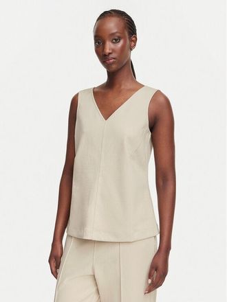 Calvin Klein Jeans Top LV044G206G Beige Slim Fit
