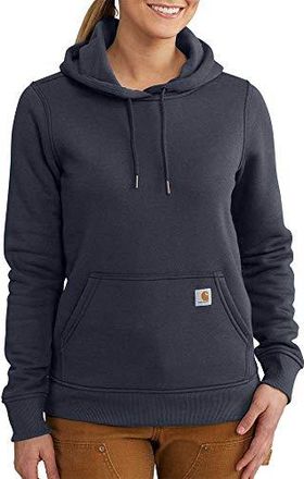 Carhartt Work in Progress Clarksburg Pullover Sweatshirt Sweat à Capuche, Navy, X-Small Femme