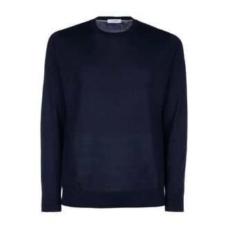 Paolo Pecora Blaues Sweatshirt Casual Stil - - Knitwear - Herren - Blau - 3XL