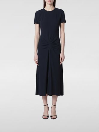 Victoria Beckham Midi-Etuikleid aus Jersey mit geraffter Taille