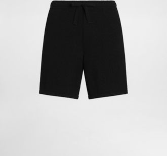 Dolce & Gabbana Smooth Knit Shorts - Mann Hosen Und Shorts Schwarz 46