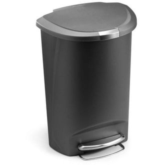 Simplehuman M&uuml;lleimern - Abfalleimer 50 l, grau CW1357