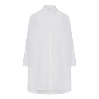 120% Lino Kurz&auml;rmliges Regular-Fit Leinenhemd - - Blouses & Shirts - Damen - Wei&szlig; - M