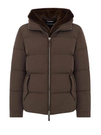 Lou Andr&eacute;a Manteau Rembourr&eacute; - Marron