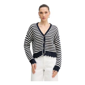 Guess Amber Cardigan - - Knitwear - Damen - Blau - L
