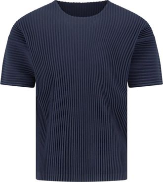 Homme Pliss&eacute; Issey Miyake Pleated T-Shirt