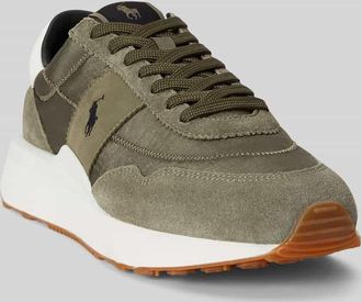 Polo Ralph Lauren Sneaker Low aus Rindsnappa mit Logo-Details