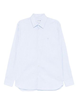 Lacoste Gestreiftes Hemd - Blau