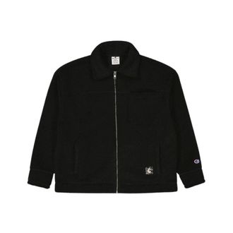 Champion Femme, Sport, Noir, Taille: 36 FR Fleece Jacket