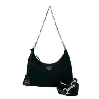 Prada Pre-owned Vintage Pouch Umh&auml;ngetasche - - Pre-owned - Damen - Schwarzk - ONE SIZE