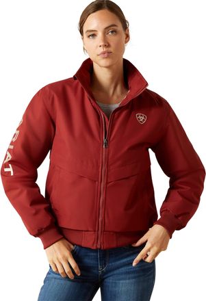 Ariat Womens Stable 2.0 Insulated Jacket Long Sleeve in Madder Brown, Size X-Small, by Ariat
