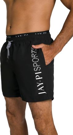 JP1880 Herren Badehose, Beachwear, Elastikbund Mattes Nachtblau 6XL