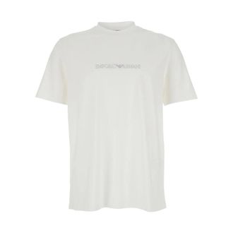Emporio Armani T-Shirts - - Tops - Herren - Wei&szlig; - M