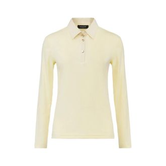 Fabiana Filippi Carlton M&uuml;tze & Handschuhe Geschenkset - - Tops - Damen - Gelb - XS