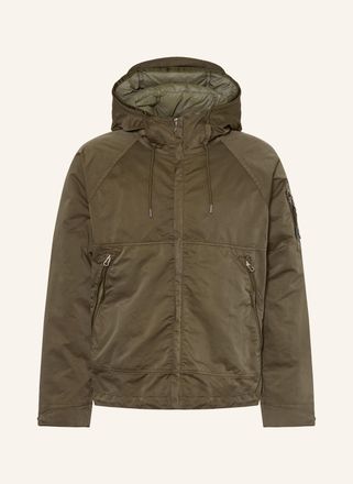C.P. Company Lightweight-Daunenjacke Mit Herausnehmbarer Blende gruen
