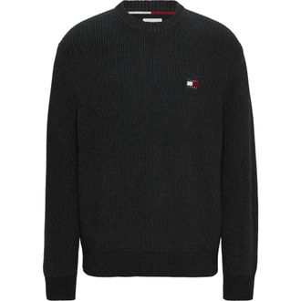 Tommy Jeans Herren, Strickwaren, Schwarzk, MGr&ouml;&szlig;e
