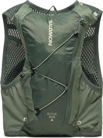 Salomon Laufweste Salomon Active Skin 4 No Flasks LC2205600 Gr&uuml;n