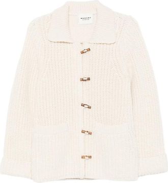 Isabel Marant Delinda Toggle-fastening Ribbed Cardigan
