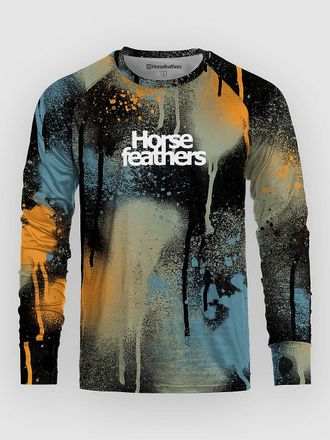 Horsefeathers Riley Funktionsshirt yellow spray