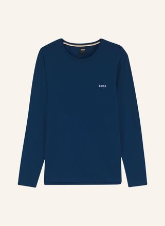 HUGO BOSS Schlafshirt Mix&Match blau