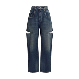 Maison Margiela Damen, Jeans, Blau, SGr&ouml;&szlig;e