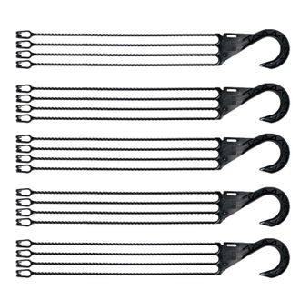 Generico Hängende Halterungen für den Außenbereich für Blumentöpfe, robust, 5 Stück, Zubehör für Haus und Garten, für Außenwände, dekorativ, Garten, Küche