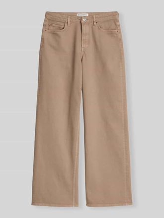 Marc O'Polo Wide Leg Hose aus Baumwoll-Mix Modell TOLVA