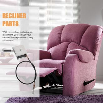 DOITOOL Robuster Recliner Zuggriff mit Ergonomischem Hebel Kompatibel für Sofa Sessel und Massagestuhl Einfache Montage Langlebiger Möbel Ersatzgriff mit Glat