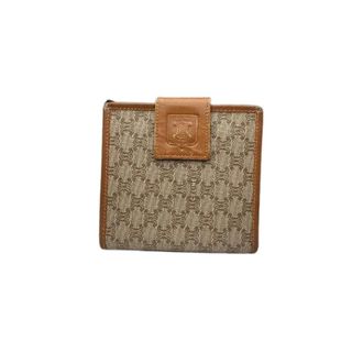 Celine Portefeuille en cuir Pre-owned - Homme - Pre-owned - Beige - Taille: ONE Size