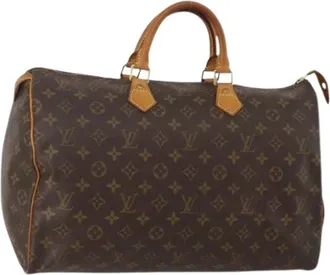 Louis Vuitton Sac &agrave; main Speedy 40 Pre-owned - Femme - Pre-owned - Brun - Taille: ONE Size
