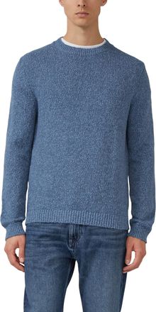 s.Oliver Strukturierter Pullover mit Flammgarn aus Baumwollmix