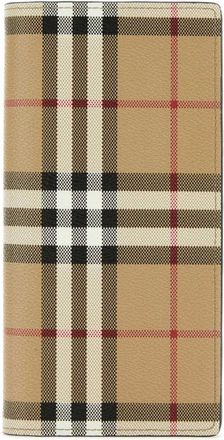 Burberry Homme, Accessoires, Multicolore, Taille: ONE Size Printed Canvas Wallet