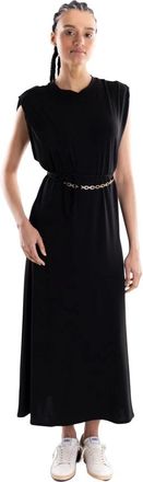 Pinko Pinko, Femme, Robes, Noir, Taille: 40 FR Midi Robes