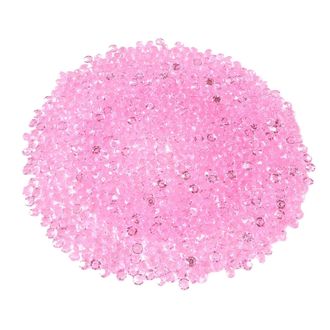 OSALADI 10000 St&uuml;ck Acryl-vasenf&uuml;ller Kleine Klare Strasssteine Mit Spitz Zulaufender R&uuml;ckseite F&uuml;r Tischdeko Hochzeitsdekoration Und Bastelarbeiten