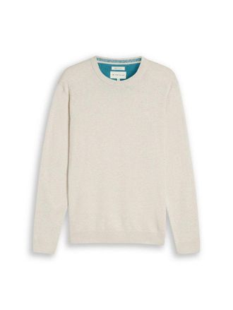 Tom Tailor Strickpullover Pullover & Strickjacken Basic Strickpullover aus Baumwolle