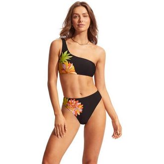 Seafolly Damen Bikinihose Summer Salt High Rise