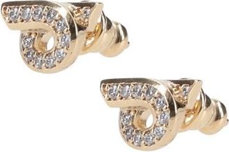 Ferragamo Gancini Rhinestone Earrings