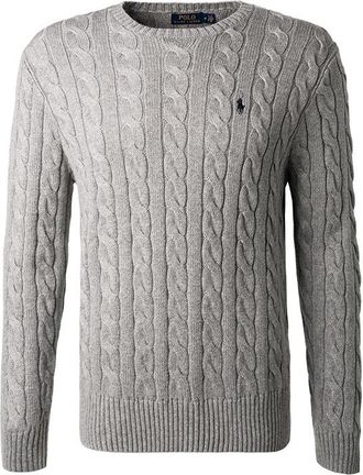 Polo Ralph Lauren Herren Pullover grau unifarben